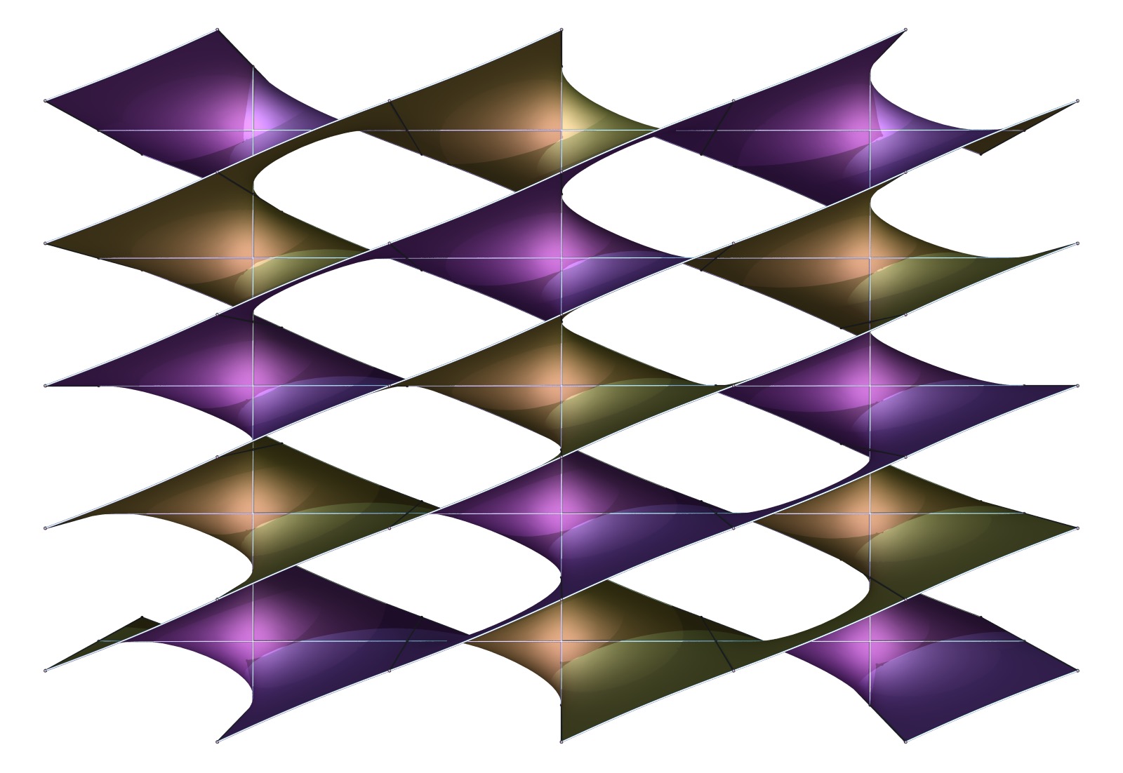 Scherk’s Fourth Surface – Minimal Surfaces