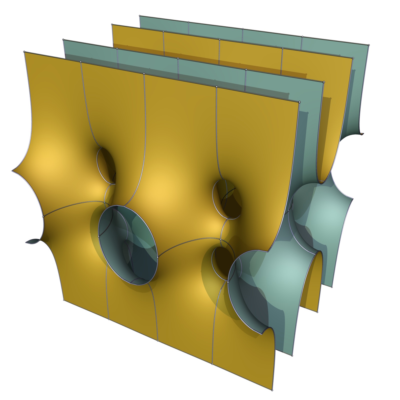 Wei’s Doubly Periodic Surface of Genus 2 – Minimal Surfaces