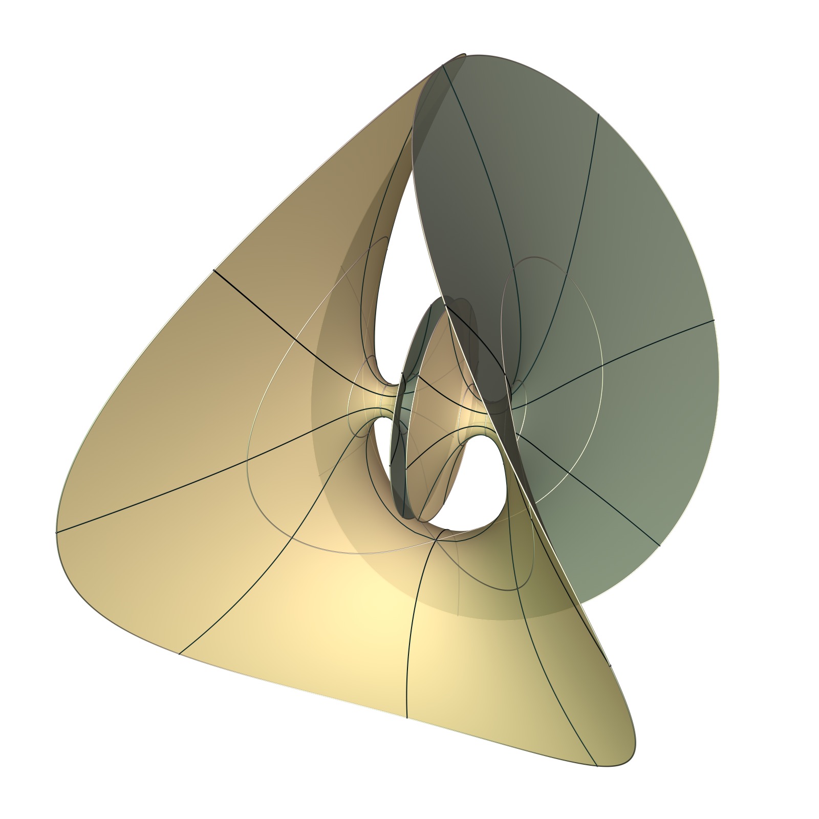 Three Ends (Parametrizations I) – Minimal Surfaces