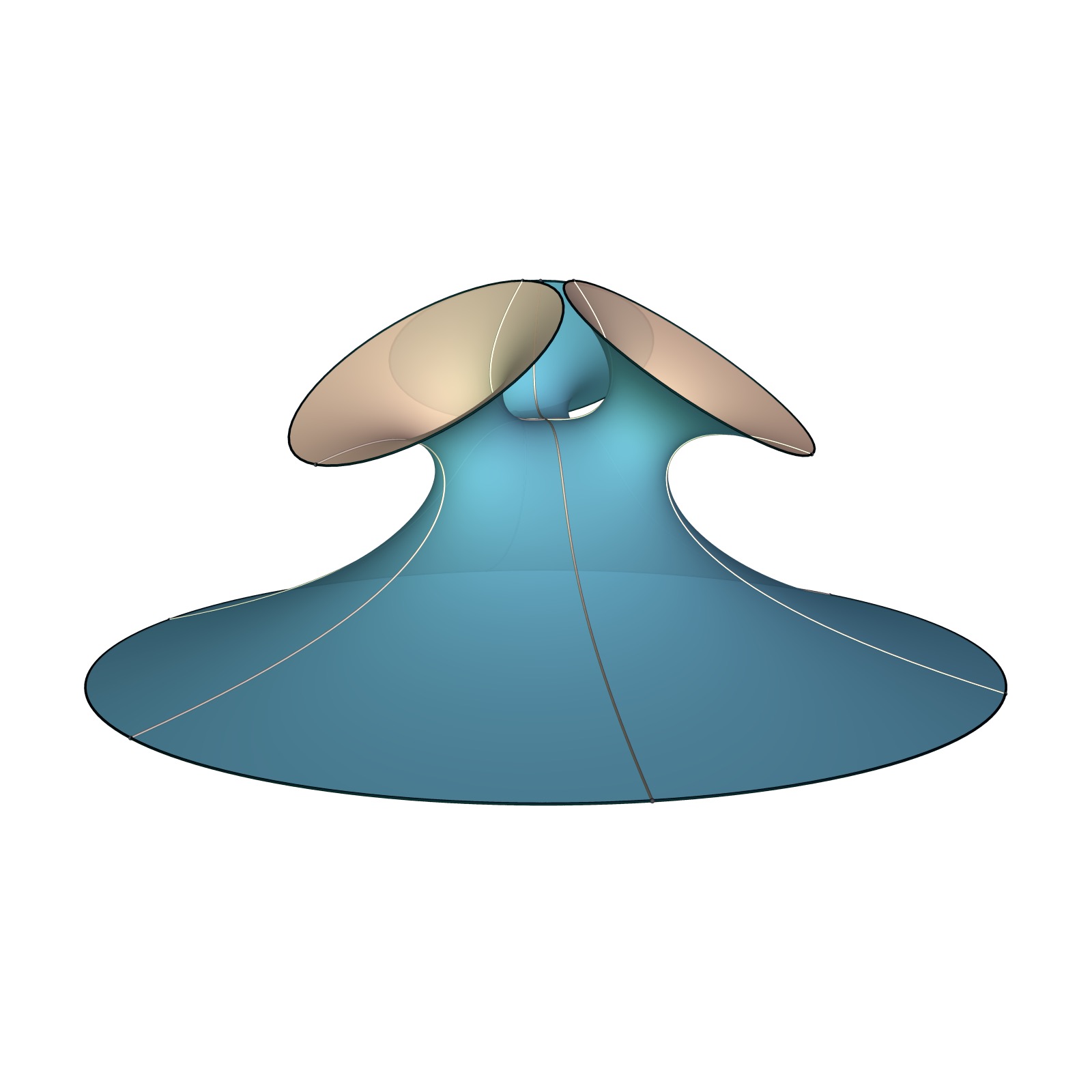 Pyramidal k-Noids – Minimal Surfaces