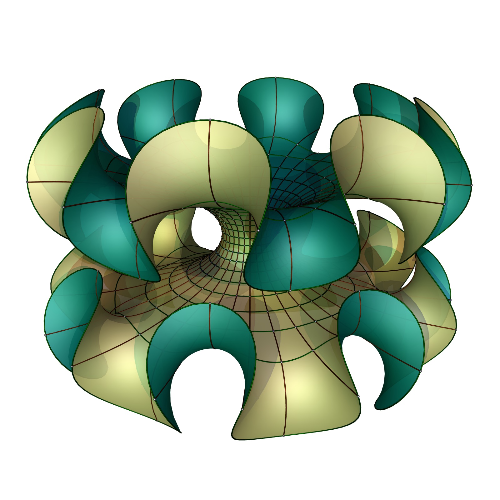 Double Enneper – Minimal Surfaces