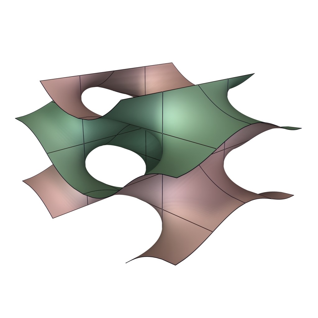 oD: Orthorhombic Deformation of D-surface – Minimal Surfaces