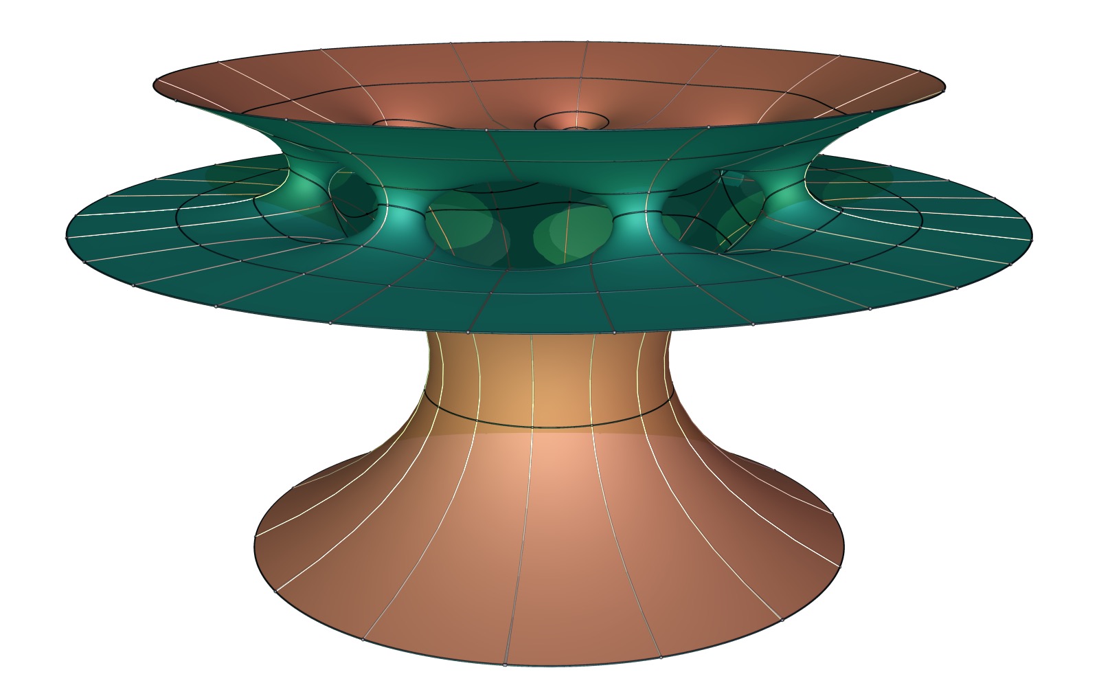 Symmetrized Costa-Hoffman-Meeks Surfaces – Minimal Surfaces
