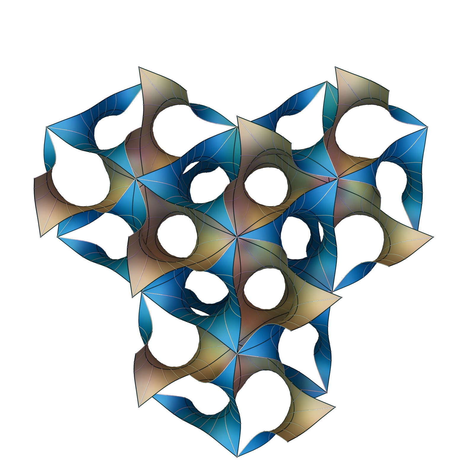 Gyroid – Minimal Surfaces