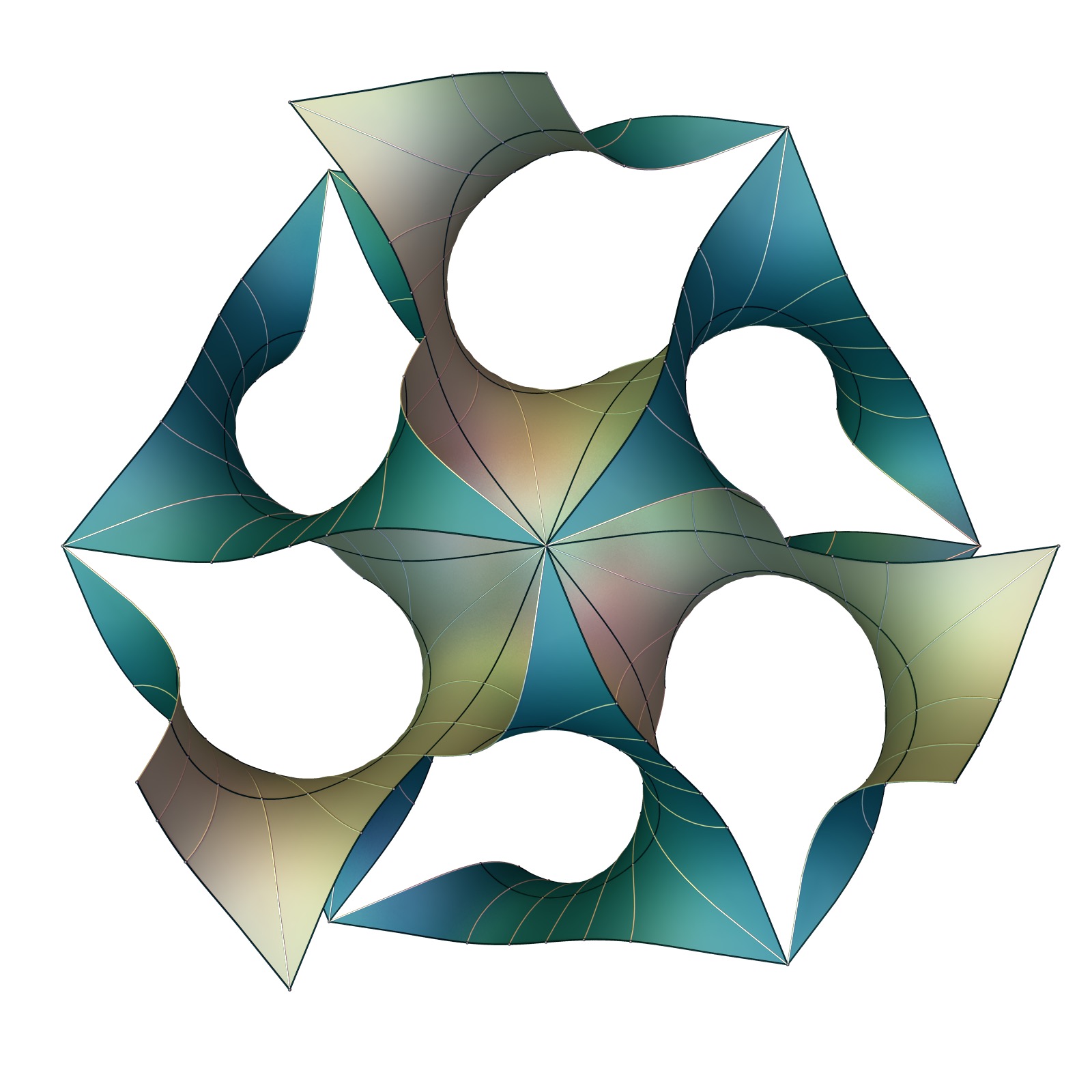 Gyroid – Minimal Surfaces