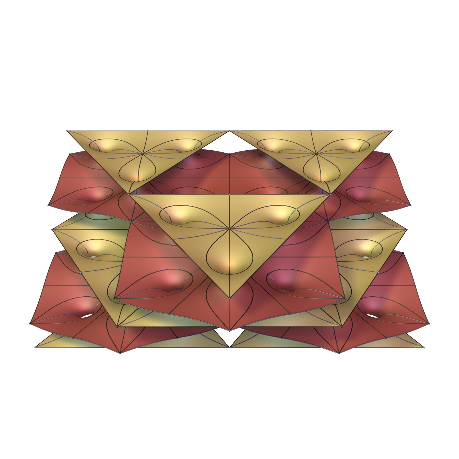 Triangular Antiprism g=7 – Minimal Surfaces