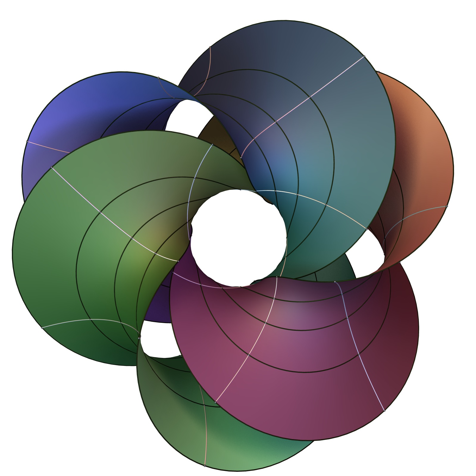Basic Torus Knots – Minimal Surfaces