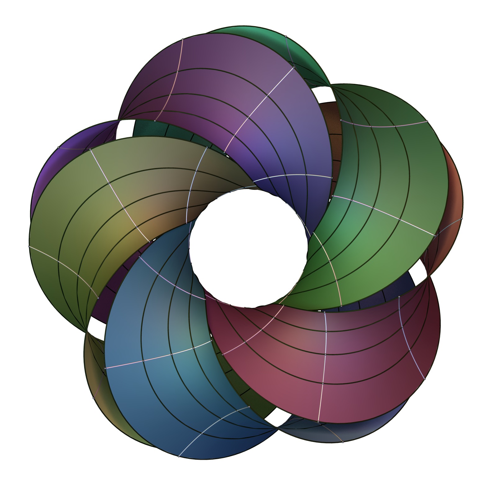 Basic Torus Knots – Minimal Surfaces
