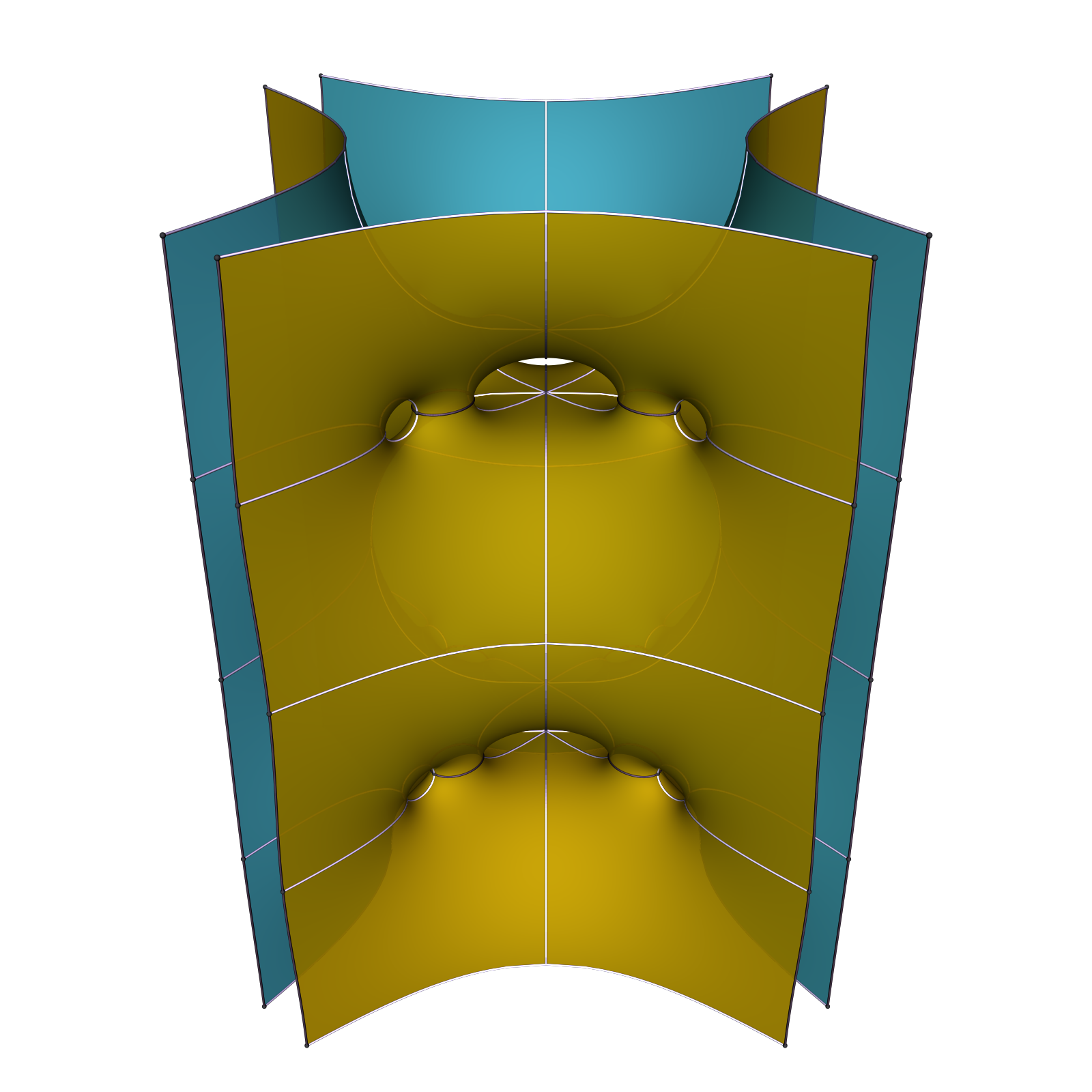 k-Symmetric Karcher-Scherk Surfaces with k handles – Minimal Surfaces