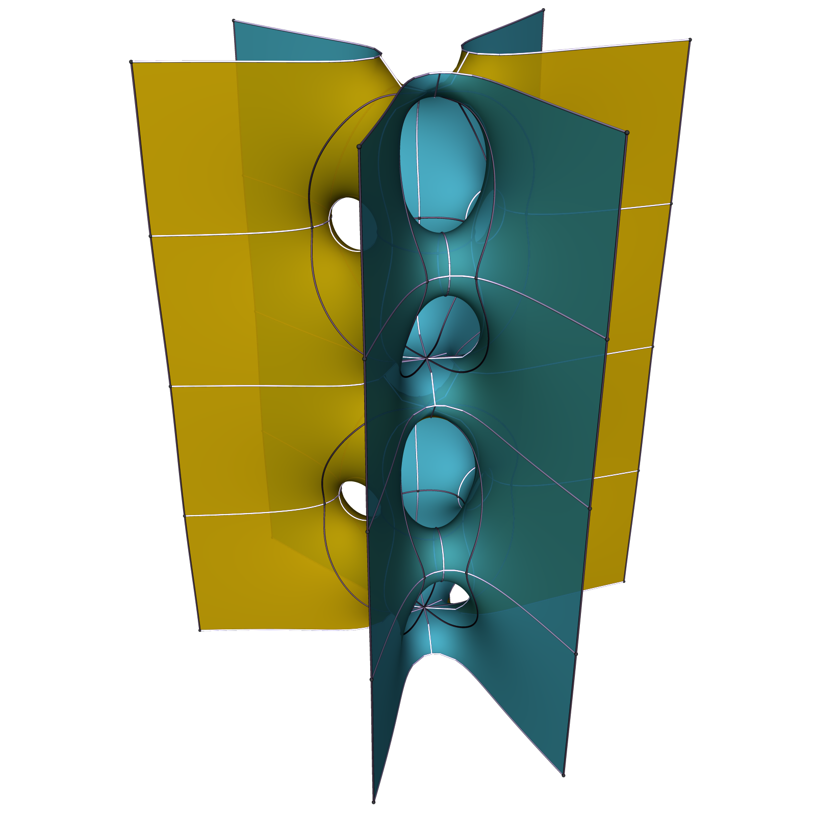 k-Symmetric Karcher-Scherk Surfaces with k handles – Minimal Surfaces